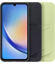 Card Slot Case for Galaxy A34 Lime