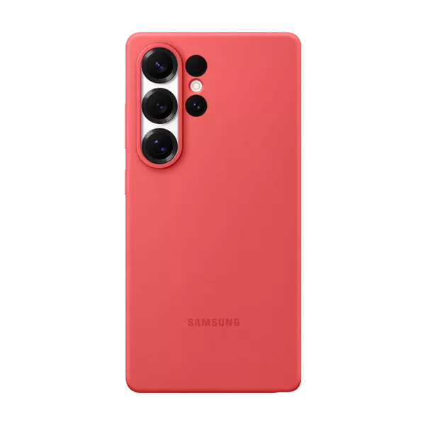 Silicone Case Galaxy S25 Ultra Red
