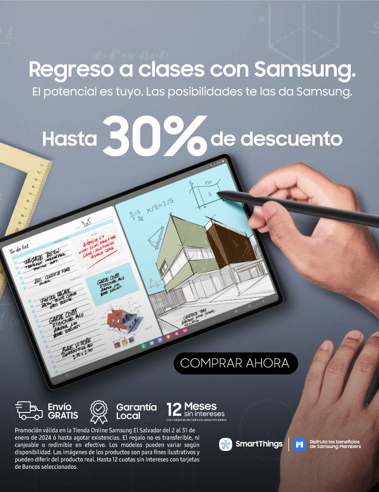 Tienda Online Samsung El Salvador | Celulares | TVs | y más...